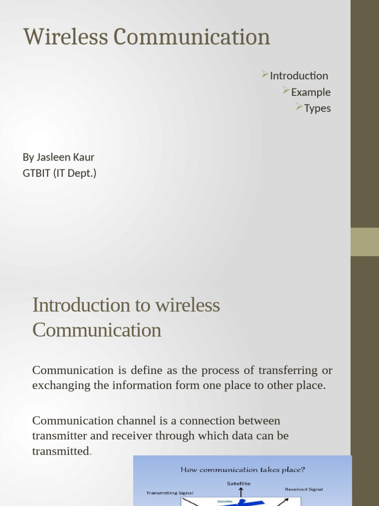 WIRELESSCOMMUNICATION | PDF | Telecommunications | Cellular Network
