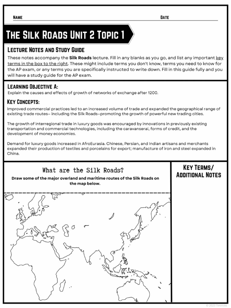 2.1 Guided Notes For Students | PDF