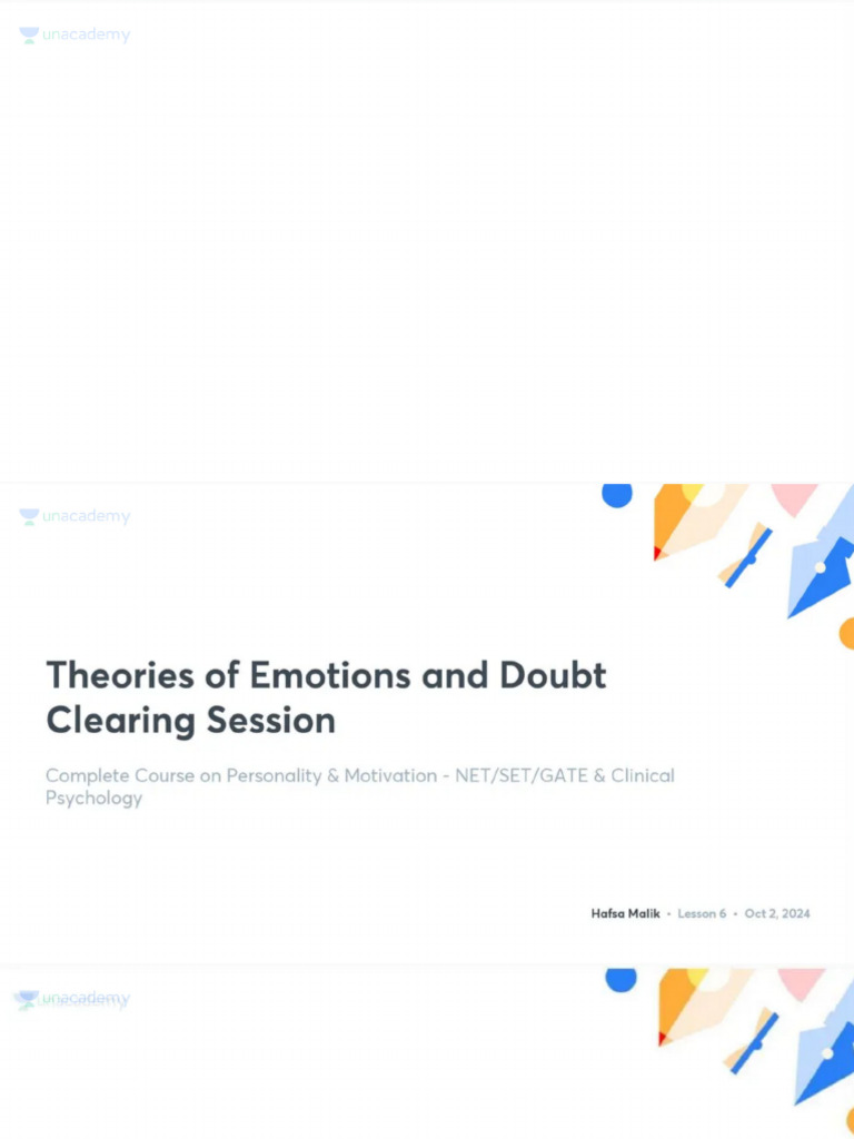 Theories_of_Emotions_and_Doubt_Clearing_Session_with_anno | PDF