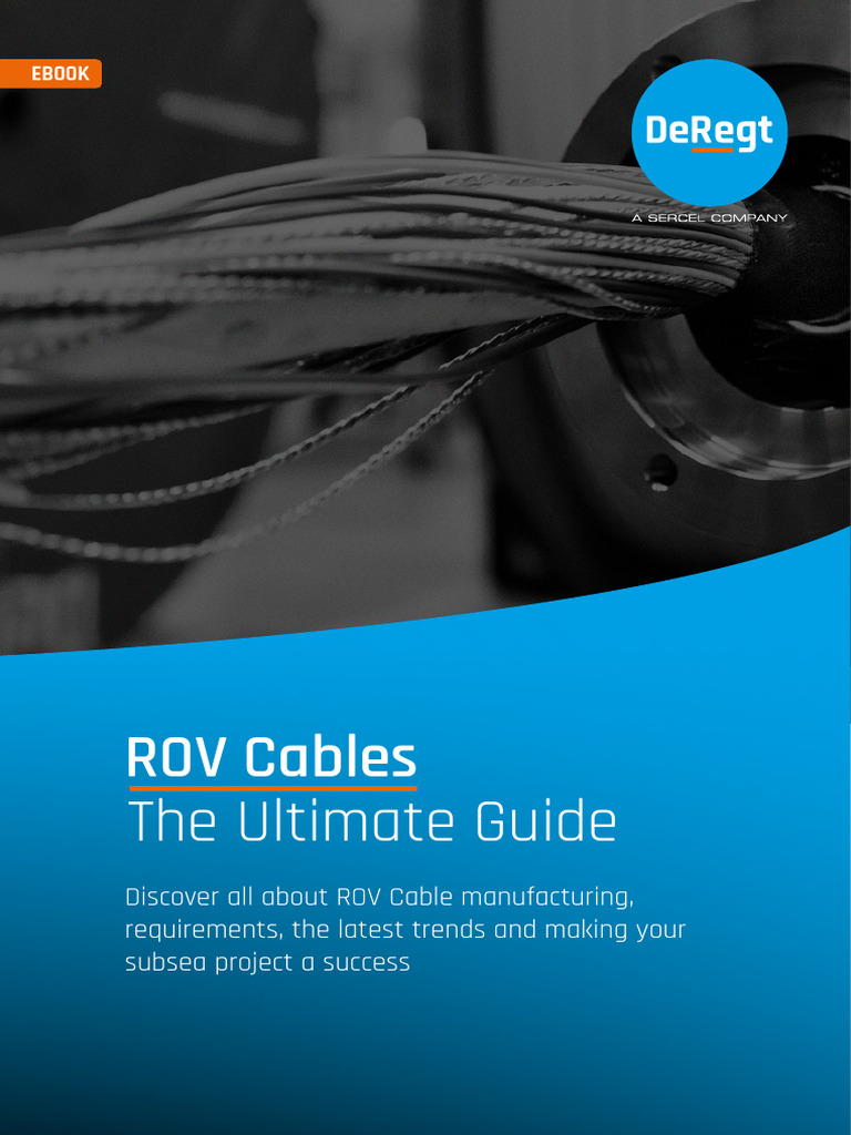 ROV Cable Manufacturing Insights | PDF | Optical Fiber | Strength Of ...