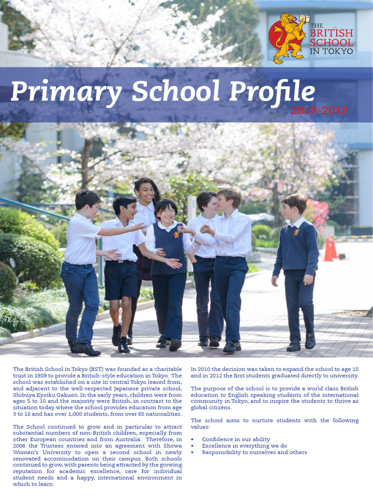 BST Primary School Profile | PDF | Schools