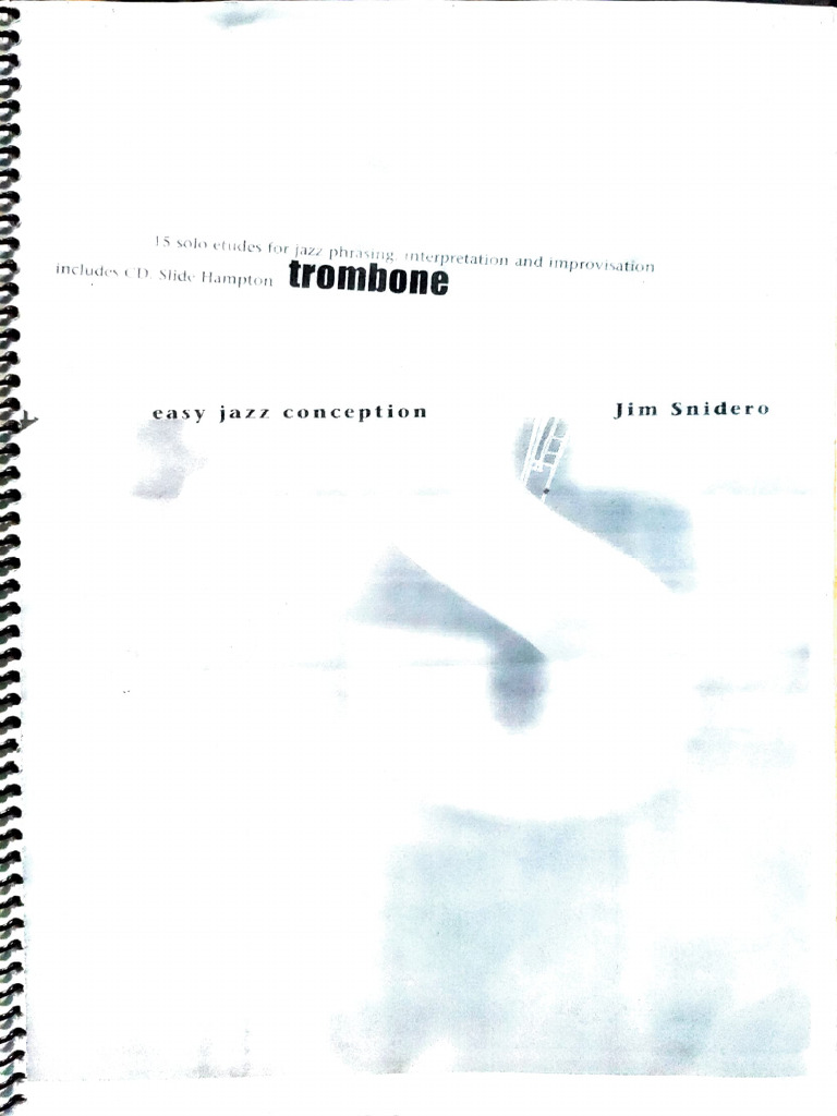 Trombone Easy Jazz Conception | PDF