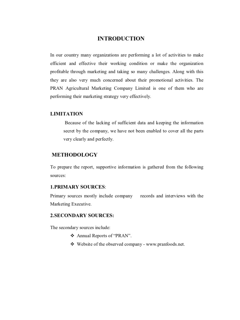 Pran Company | PDF | Drink | Juice