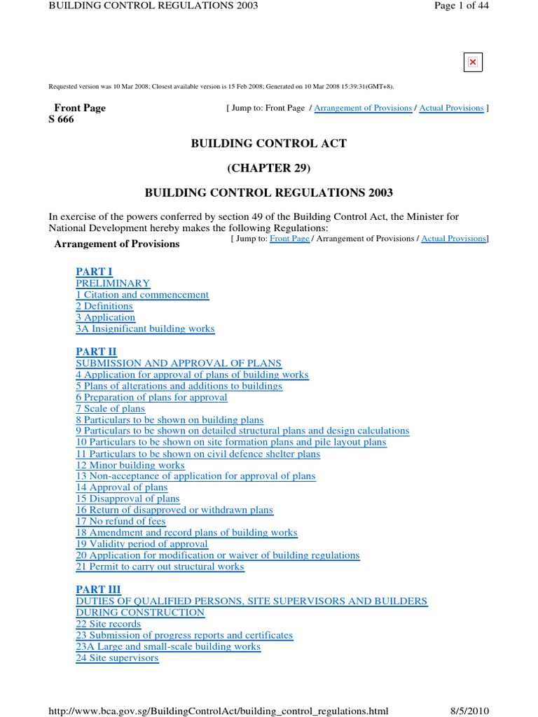 Building Control Regul | PDF | Deep Foundation | Academic Degree