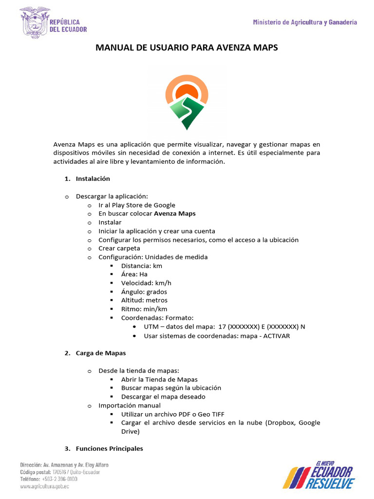 Guía Completa de Avenza Maps | PDF