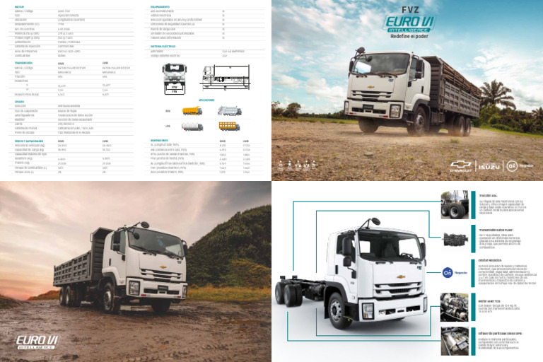 Ficha Tecnica FVZ Evi | PDF | Camión | Eje