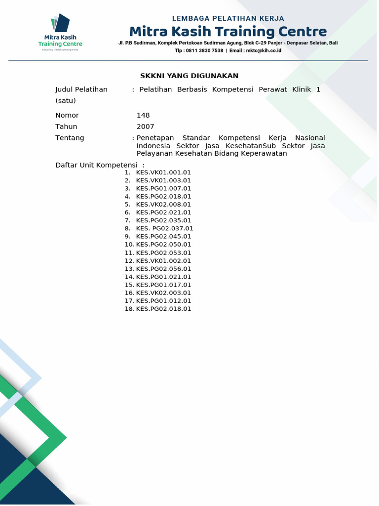 Skki Yang Digunakan | PDF