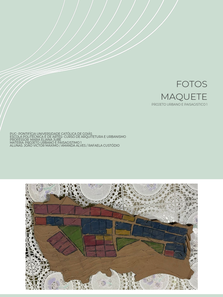 Fotos Maquete - Amanda Rafaela João Victor (1) | PDF