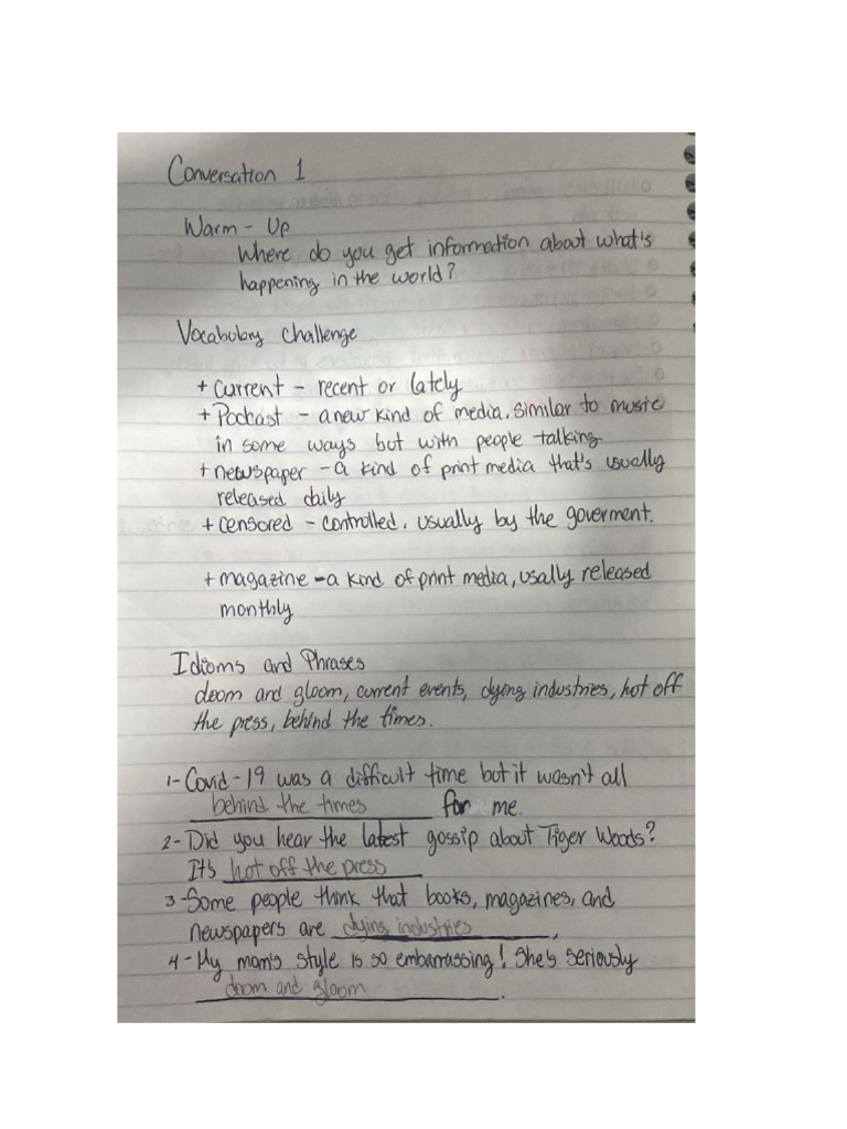 Vocabulary Social Media | PDF