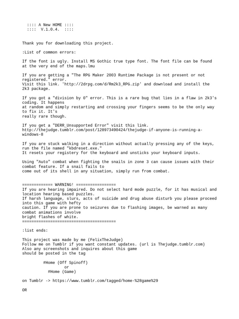 HOME Read Me!=== | PDF | Computing