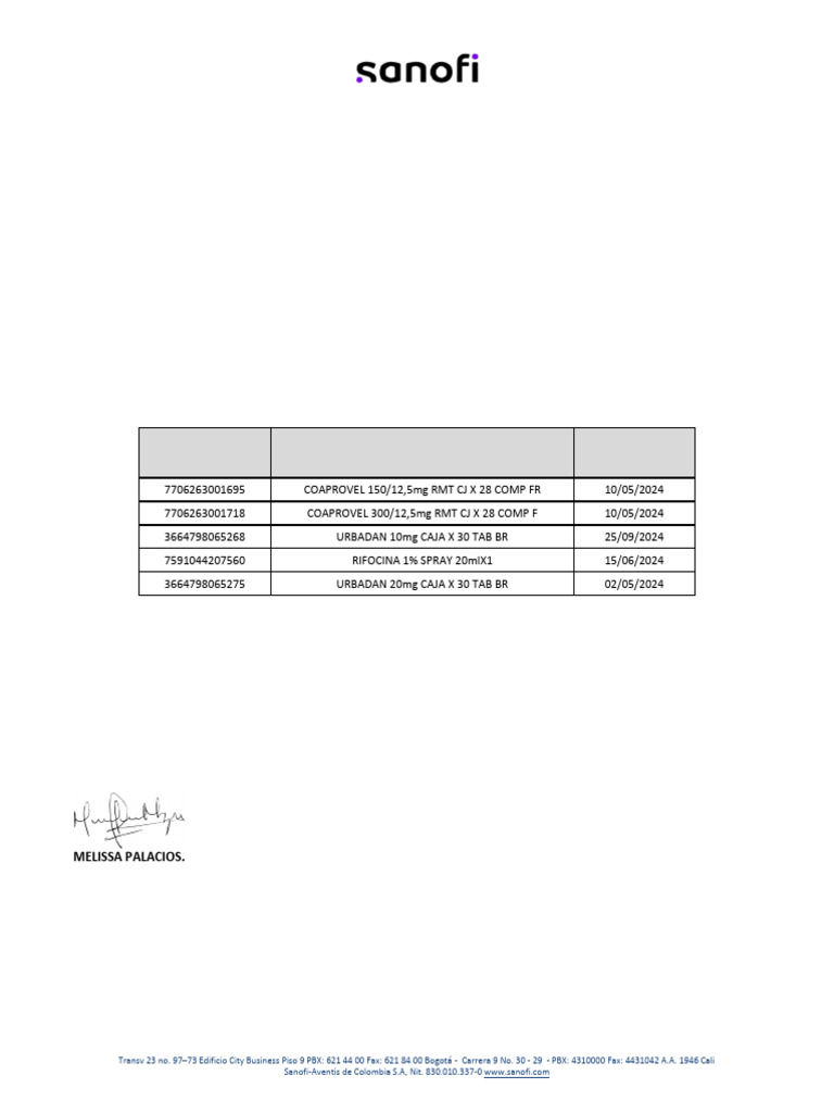 Disponibilidad de Urbadan 10 mg | PDF