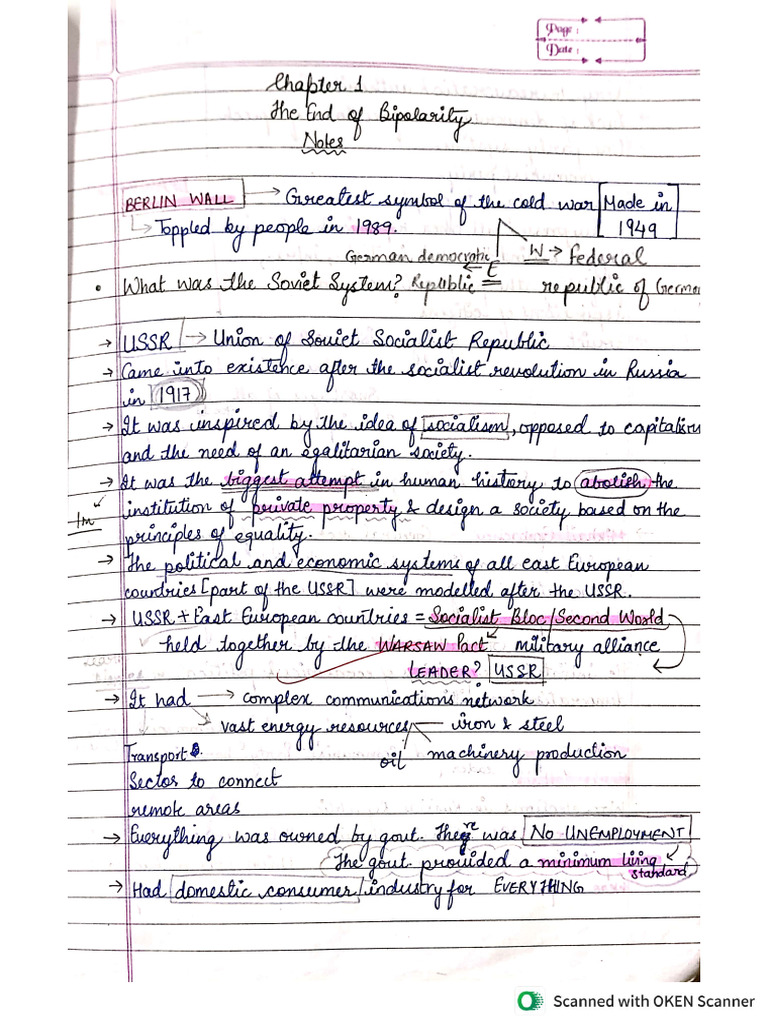 Pol. Science Notes Iha | PDF