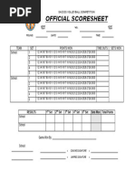Volleyball Scoresheet 3 Sets | PDF