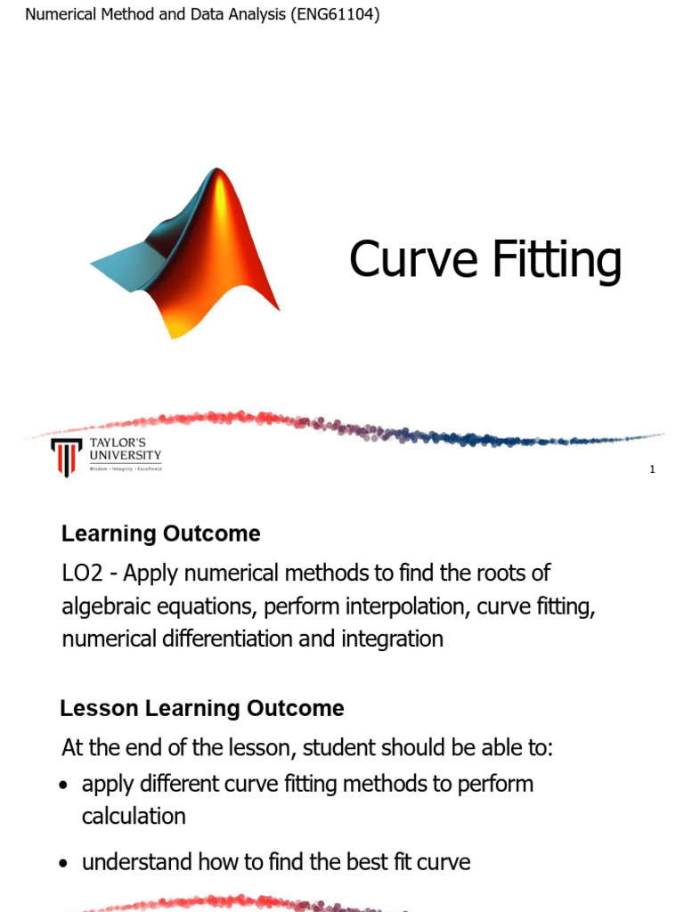 Chapter 7 Curve Fitting V2. | PDF | Errors And Residuals | Regression ... Chapter 7 Curve Fitting V2. | PDF | Errors And Residuals | Regression ...