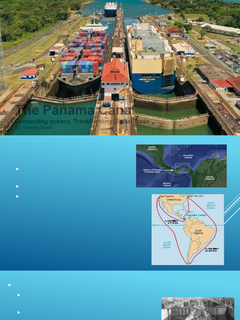 Global Trade's Panama Canal Impact | PDF | Panama Canal | Economies