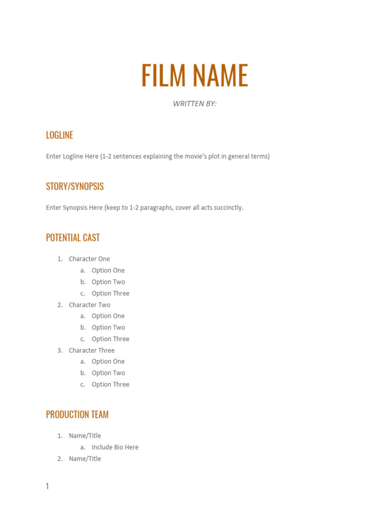 Pitch Deck Paper Outline | PDF