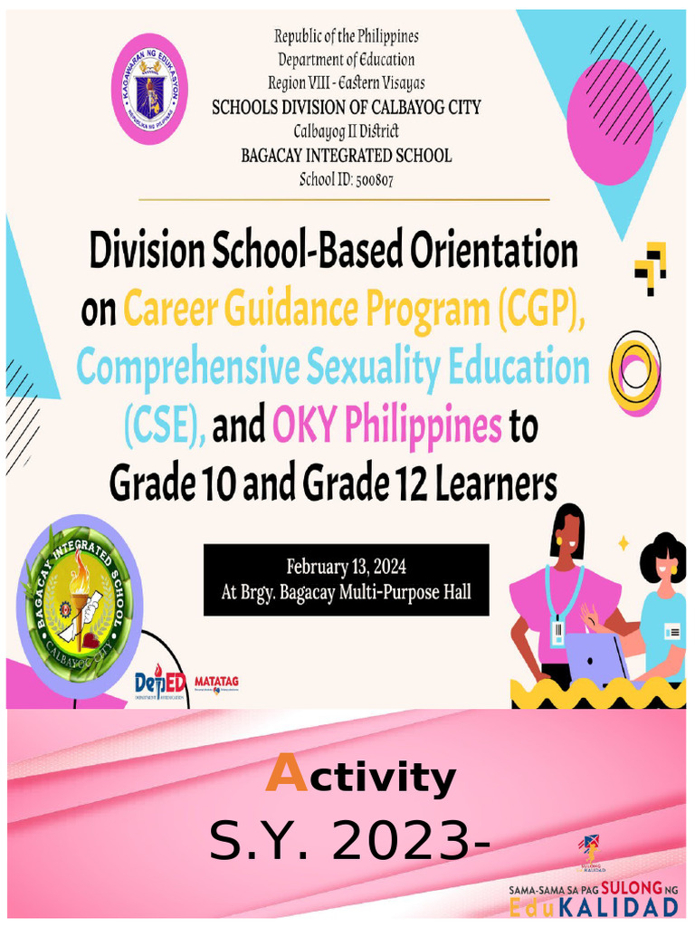 ACR-Career-Guidance-Orientation-20223-2024 | PDF