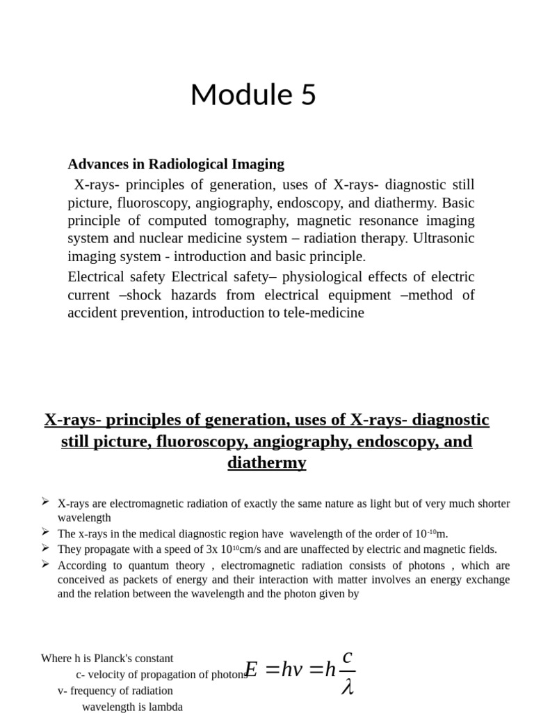 module 5-1 (1) | PDF | Ct Scan | X Ray