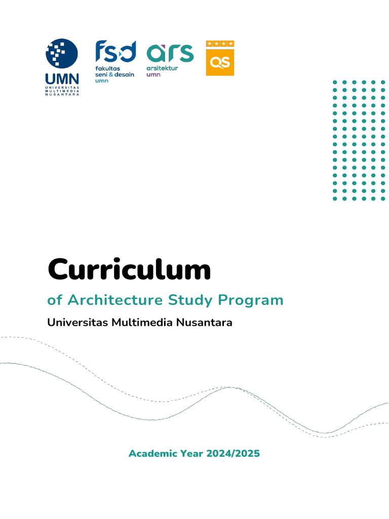 Curriculum of Architecture Study Program - For Students | PDF ...