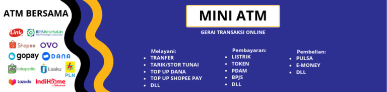 Spanduk Mini Atm | PDF