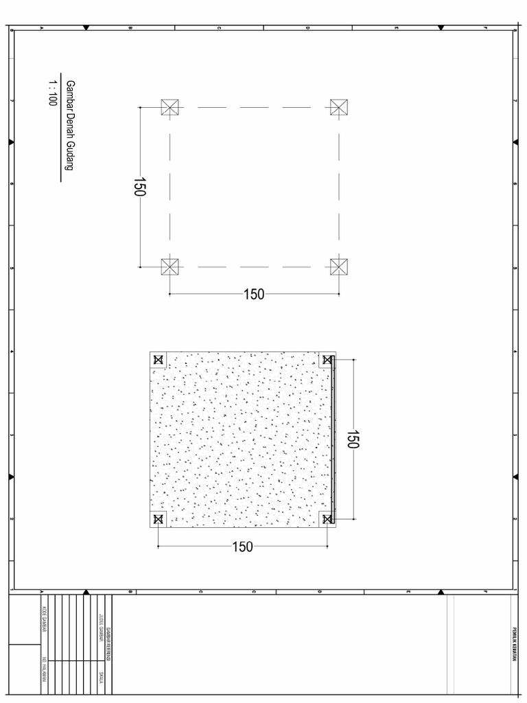 Denah Gudang | PDF