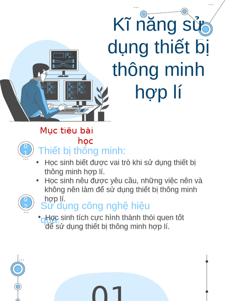 Ppt - (K4) - Bài 3 - KN Sử Dụng Thiết Bị Thông Minh Hợp Lí | PDF
