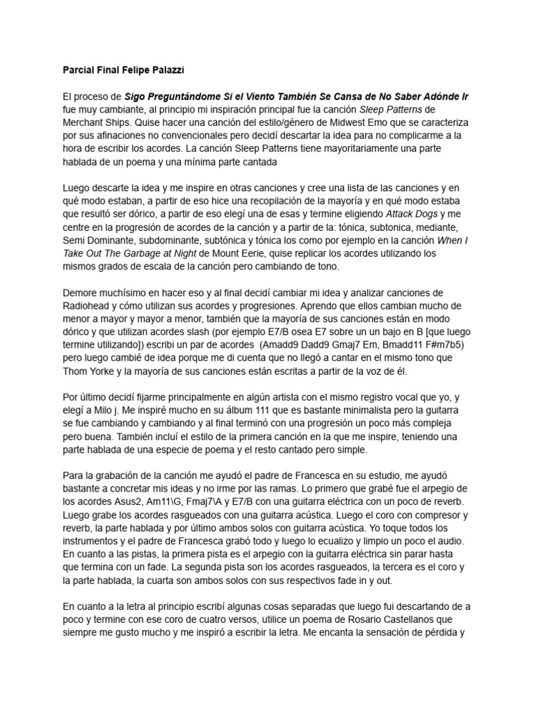 Sigo Preguntándome Si El Viento También Se Cansa de No Saber Adónde Ir ...