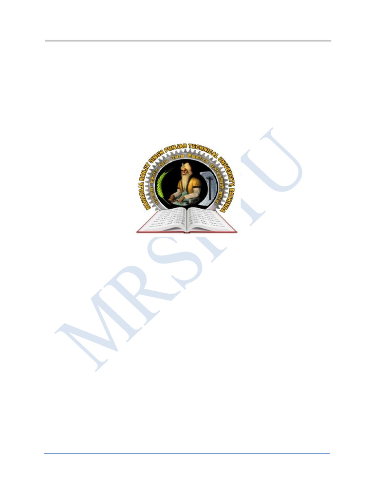 MRSPTU B.A. Computer Science Syllabus | PDF | Html Element | Function ...