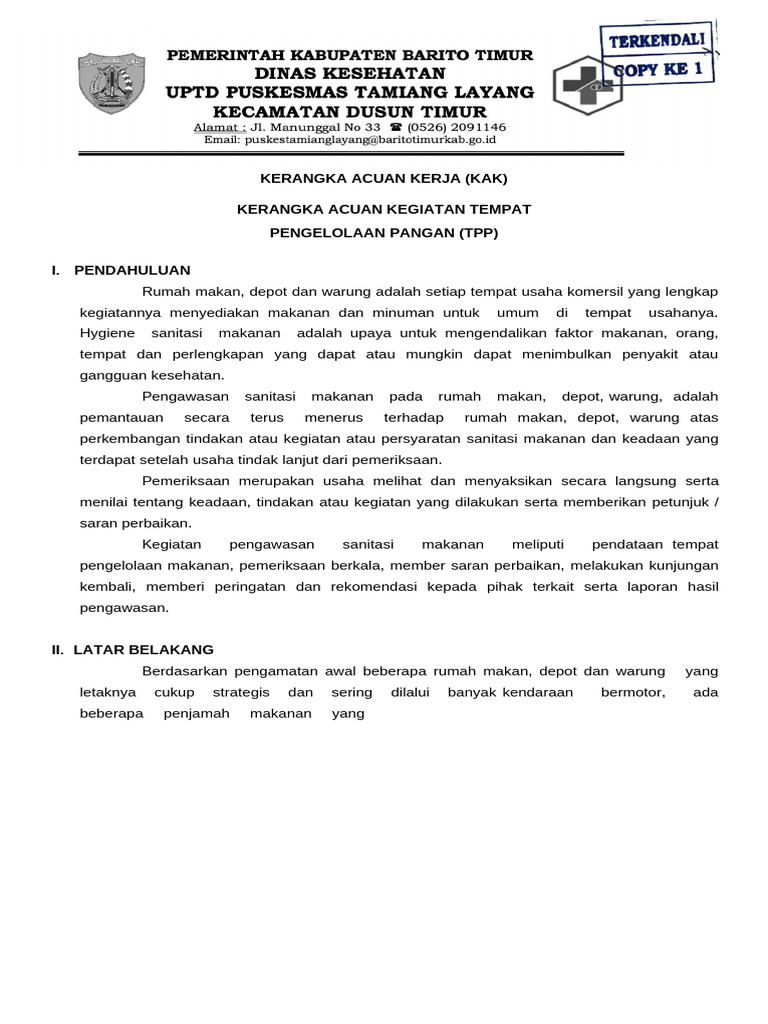Kak Ikl TPP | PDF