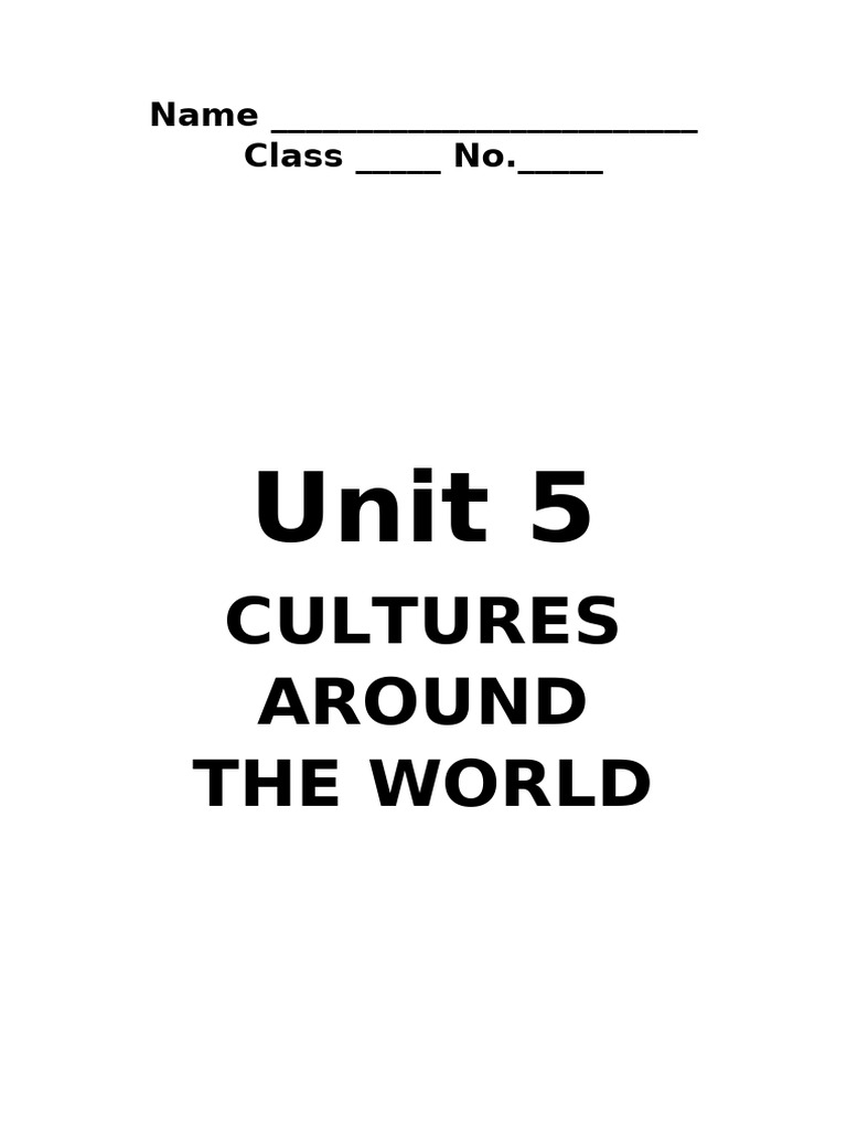 Understanding Global Cultures and Vocabulary | PDF | Society | Traditions