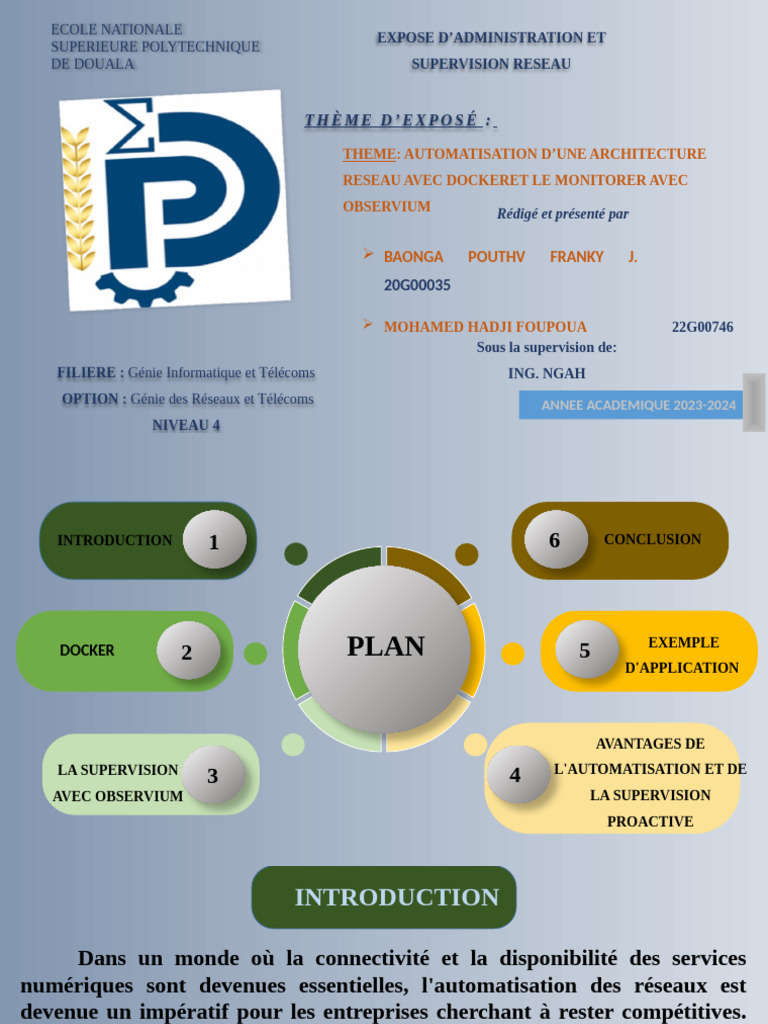 Thème D'Exposé:: Expose D'Administration Et Supervision Reseau | PDF | Virtualisation | Machine ...