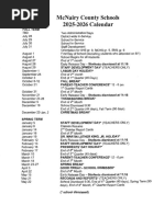 MNPS District Calendar 2025-2026_posted December 2024 | PDF | Academic ...