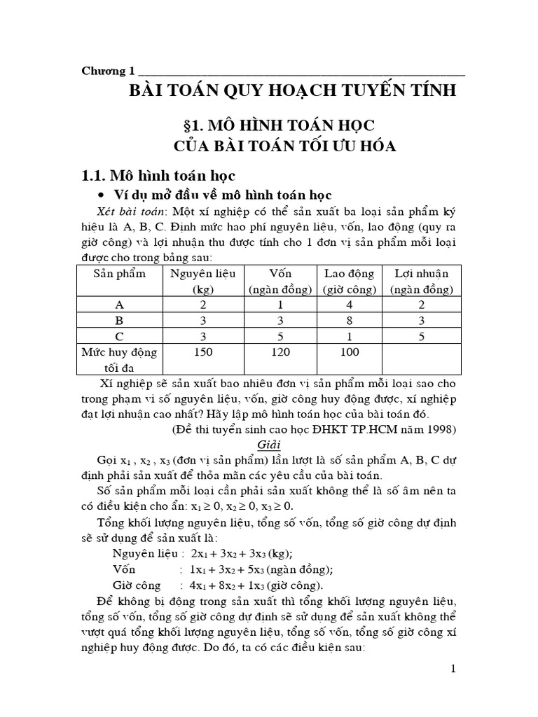 QHTT - Chuong 1 | PDF