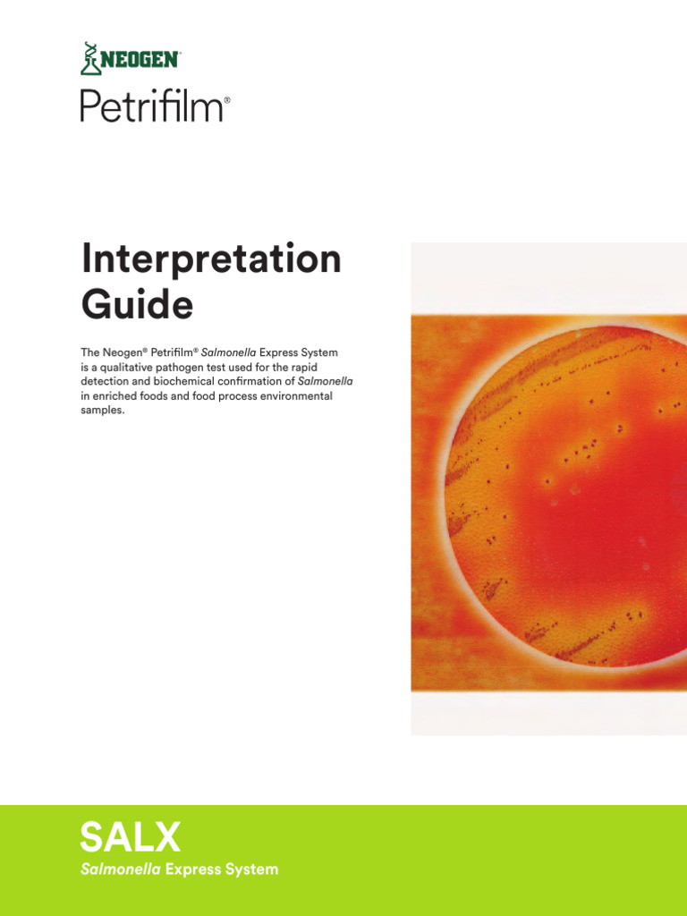 Petrifilm Salmonella Express SALX Interpretation Guide - en US ...