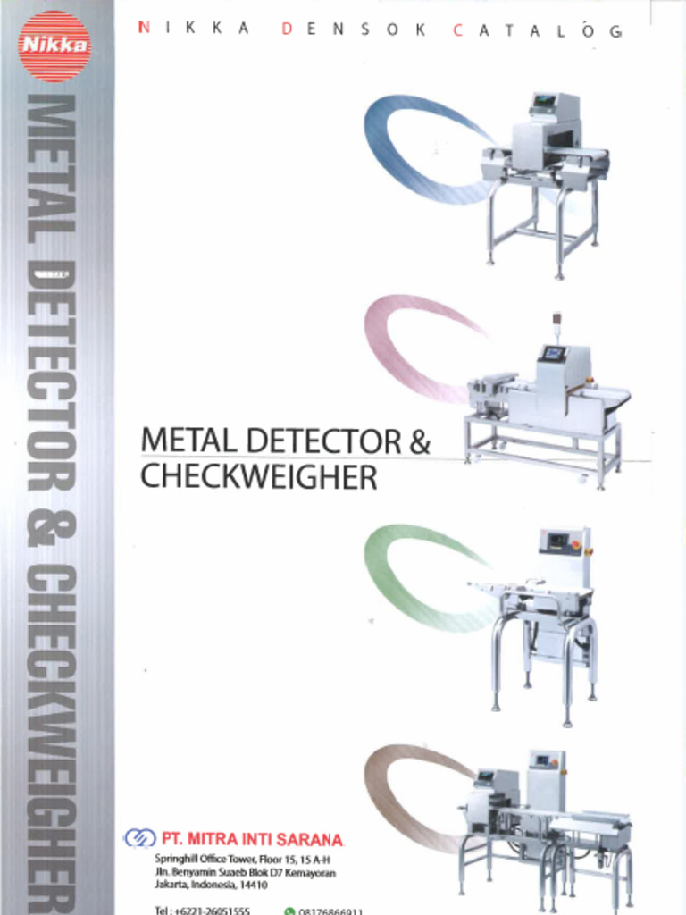 Metal Detector (Nikka Densok Limited) | PDF