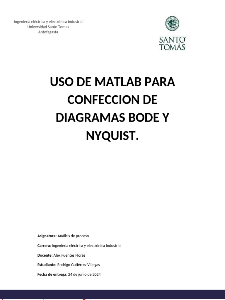 Informe Matlab Actualizado | PDF | Matlab