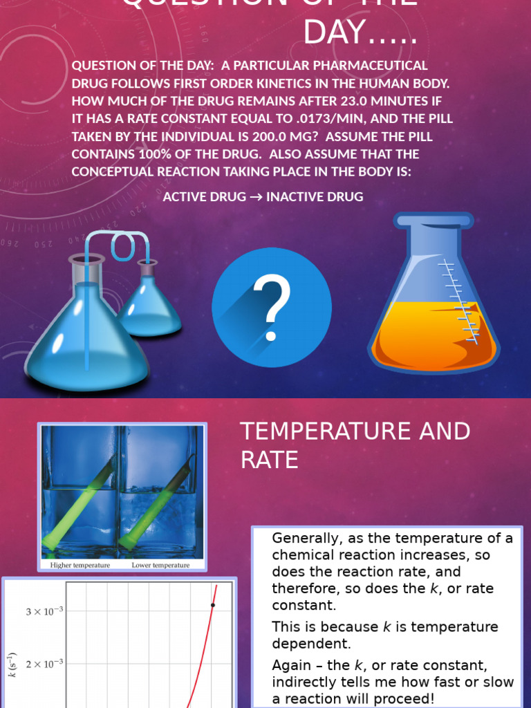 Kinetics Lesson Part 3 | PDF | Activation Energy | Reaction Rate