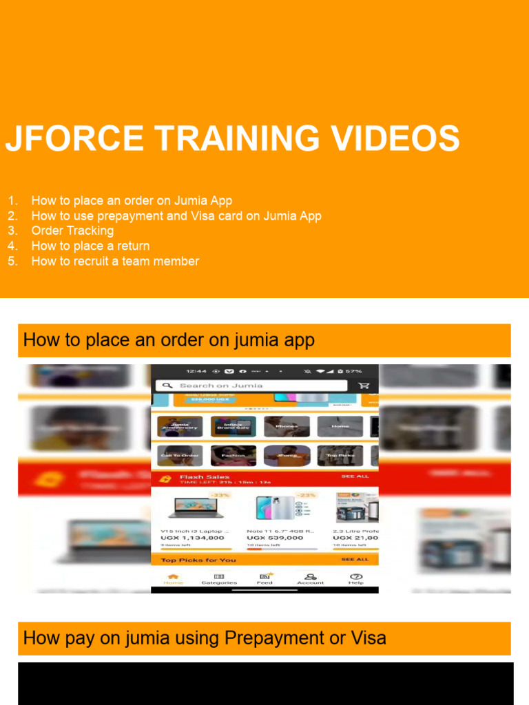 Jforce Training Videos | PDF