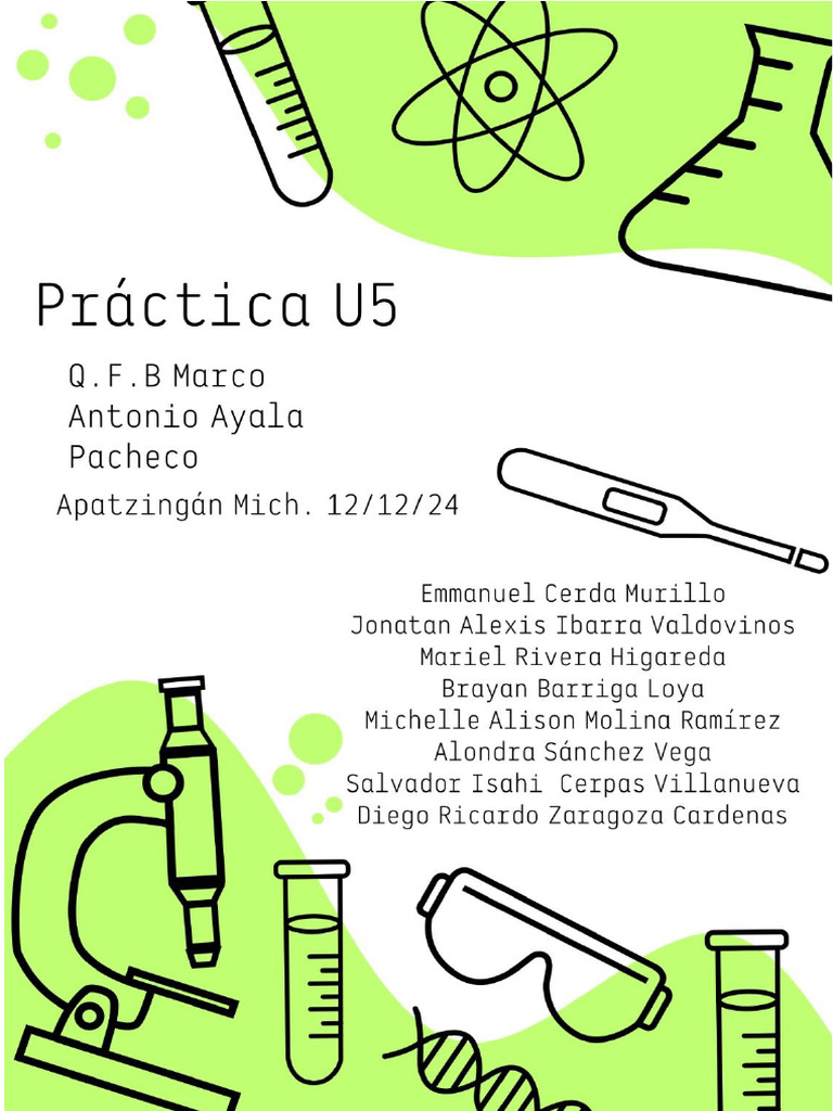Ev U5 Práctica | PDF | Peróxido | Agua