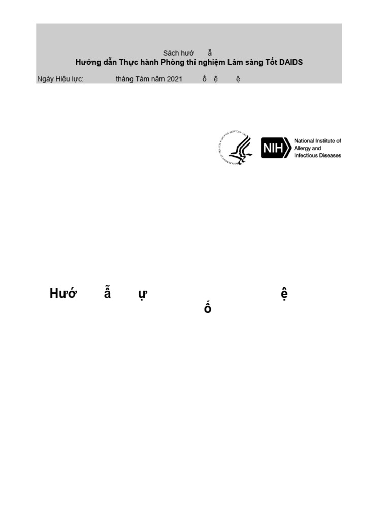 DAIDS_GCLP_Standards_v.4.1_Vietnamese | PDF