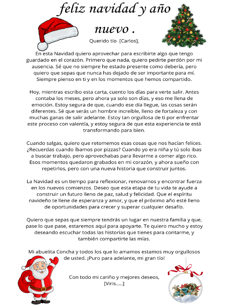 Carta Navideña | PDF