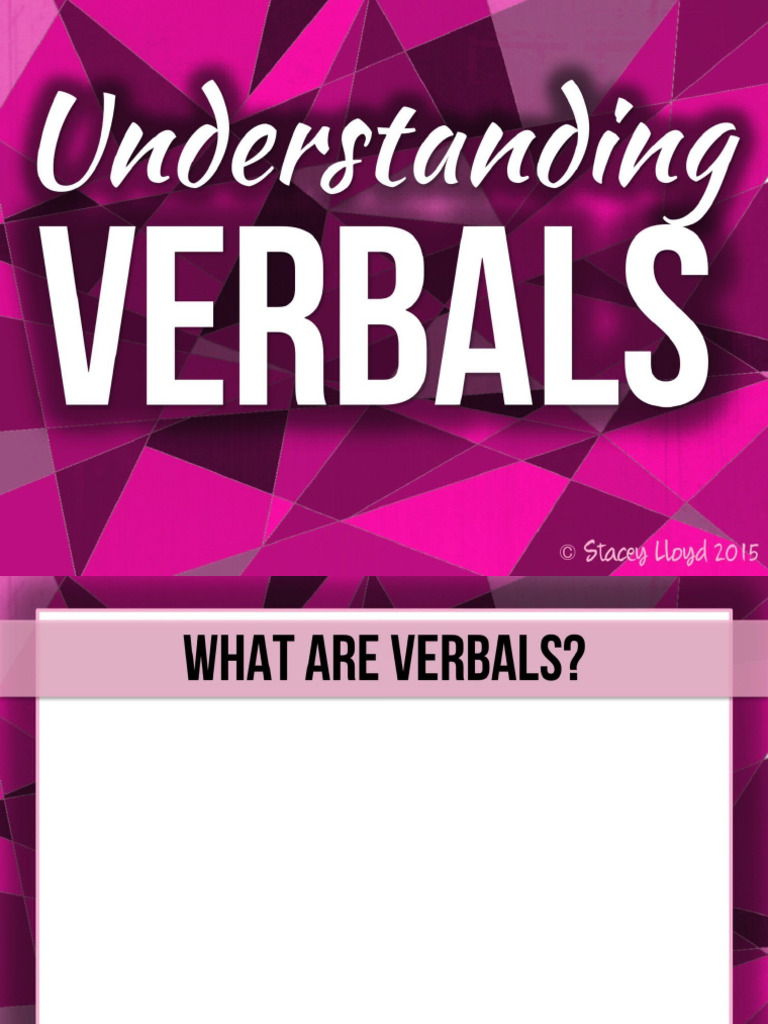 verbals | PDF