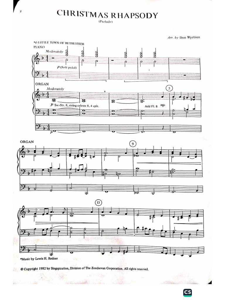 Christmas Rhapsody | PDF