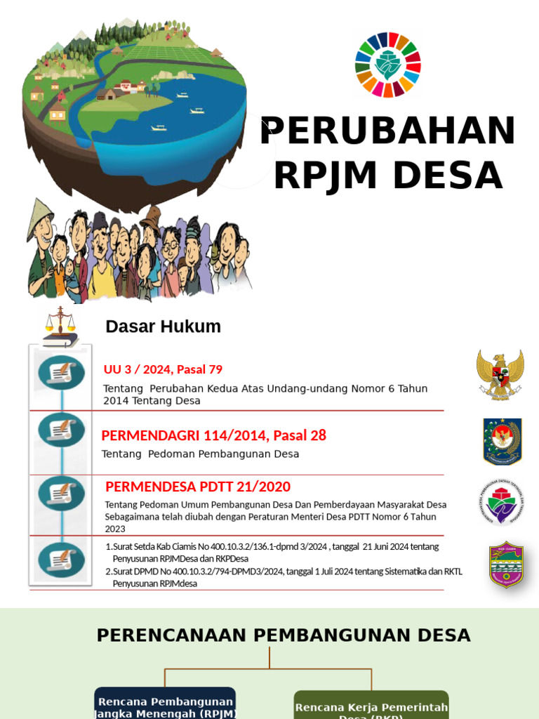A Perubahan RPJMdes 2024 | PDF