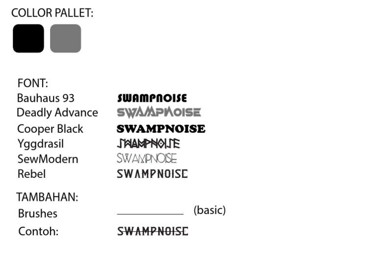 Graphic Design Font Guide | PDF