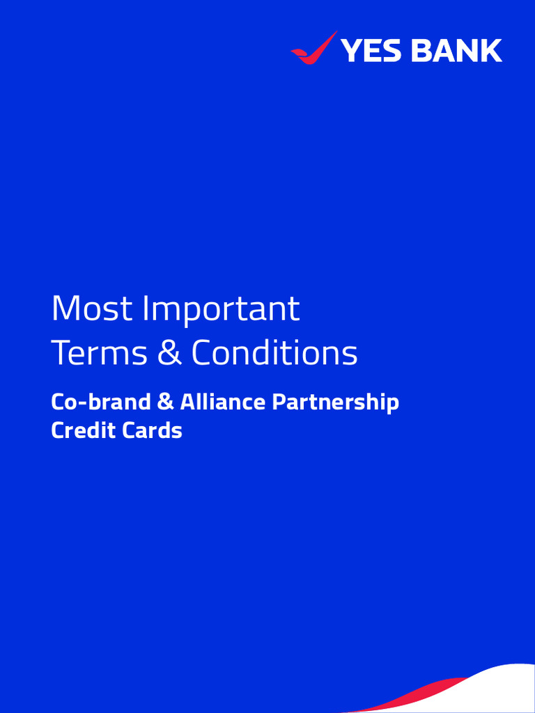 Ybl Fintech Mitc 2024 | PDF | Credit Card | Banks