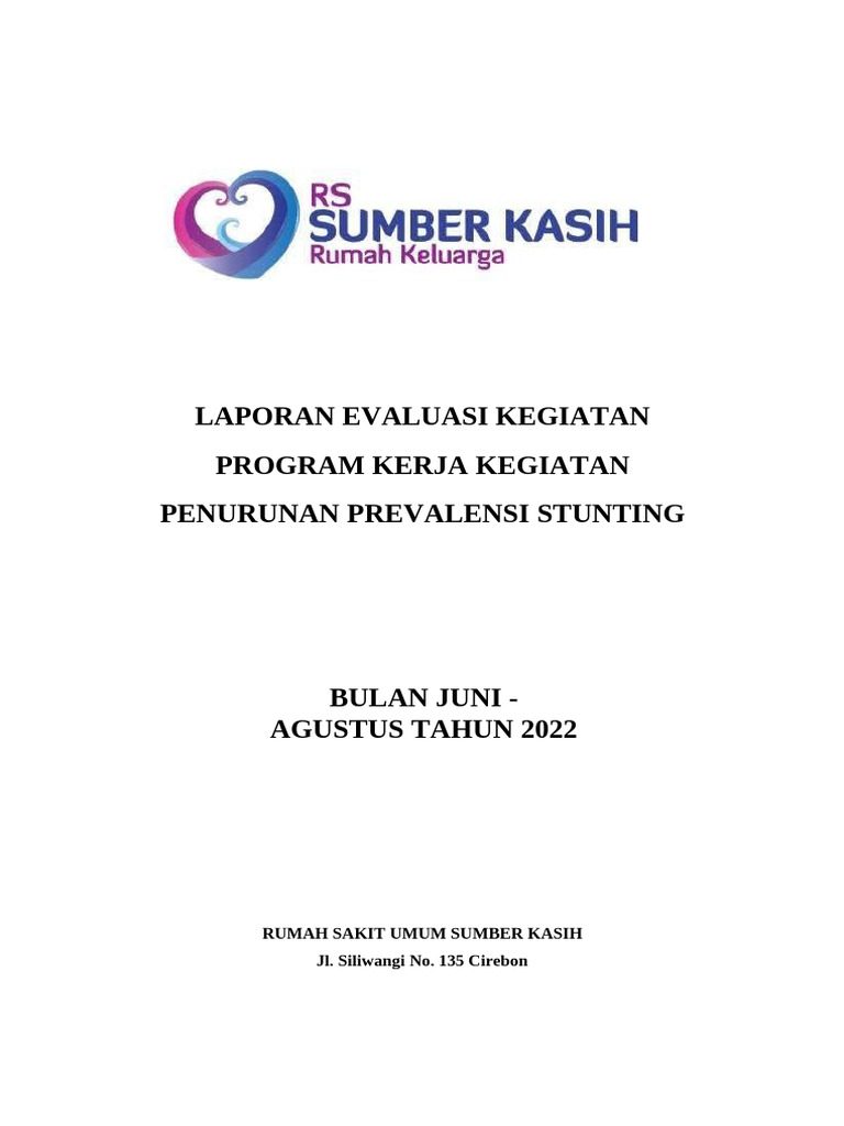 Laporan Monev Prognas Stunting Dan Wasting 1 | PDF
