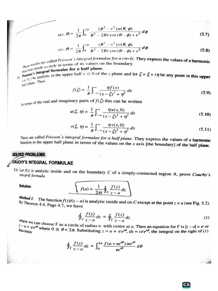 D.1. Complex Integration | PDF