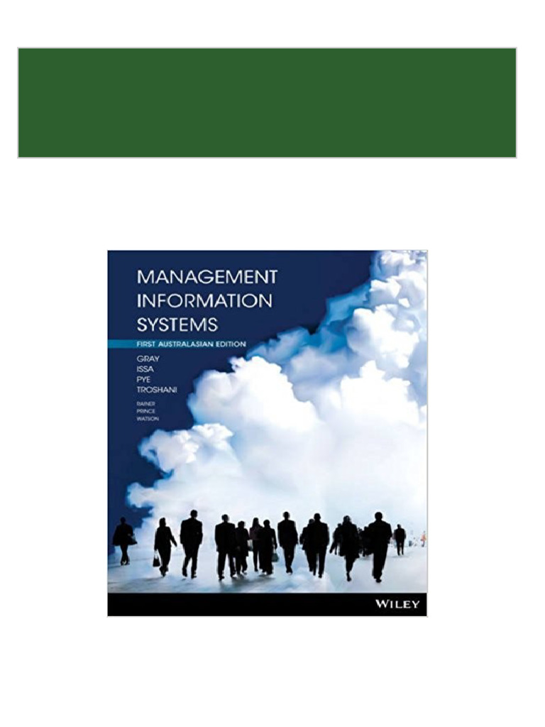 (Ebook PDF) Management Information Systems by Heather Gray 2024 Scribd Download | PDF ...