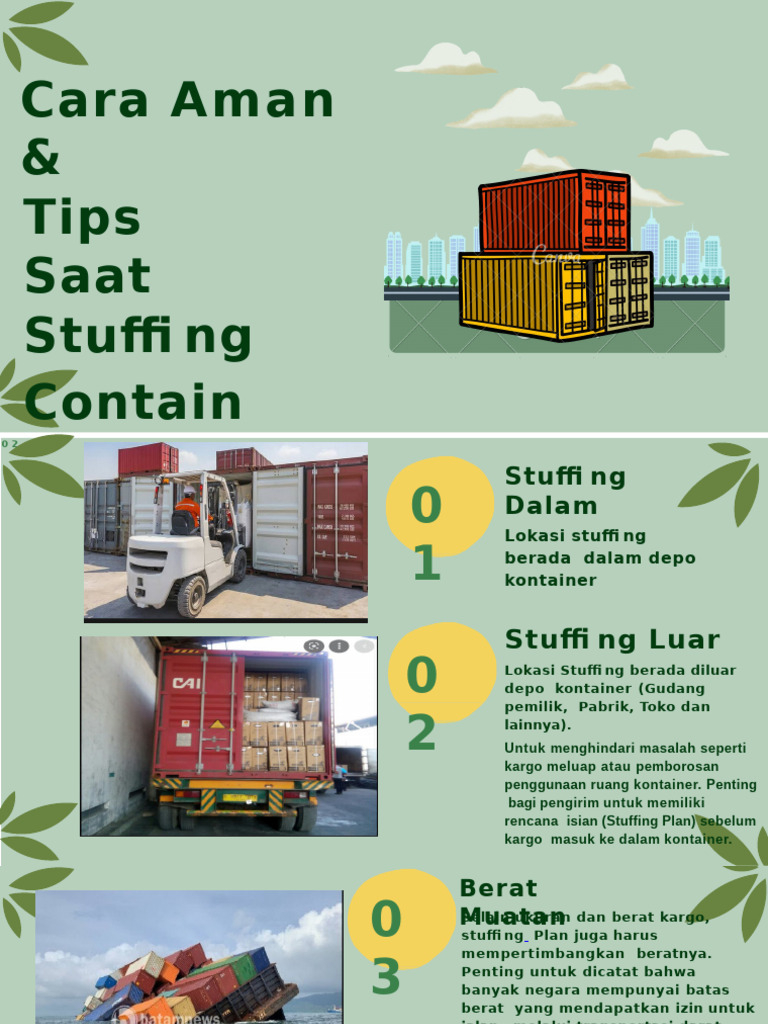 Cara Aman Dan Tips Stuffing Container AA | PDF